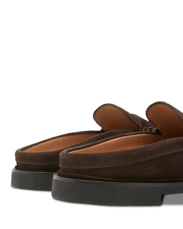 La Canadienne Malcam Suede Shearling Lined Mules