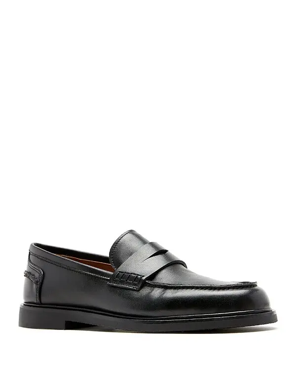 La Canadienne Magnet Leather Penny Loafers