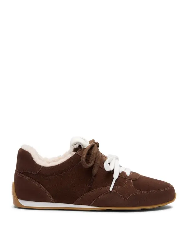 STUART WEITZMAN Bond Sport Shearling Lined Sneakers