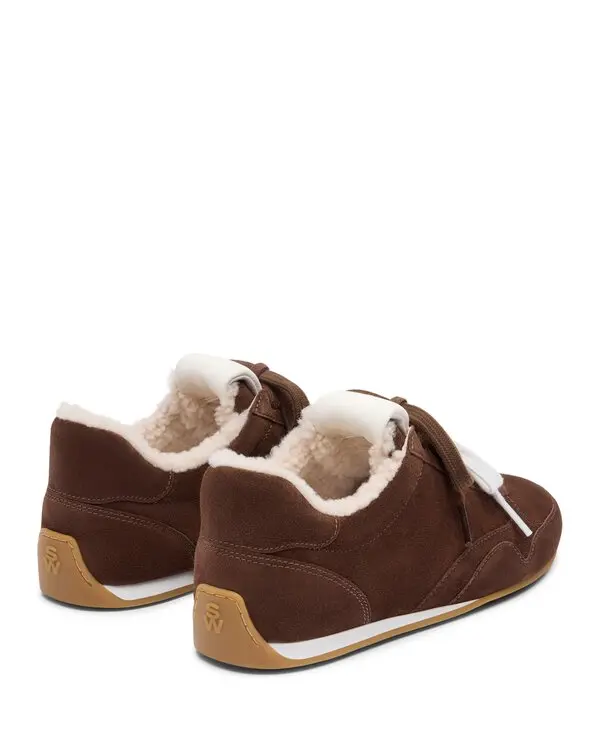 STUART WEITZMAN Bond Sport Shearling Lined Sneakers