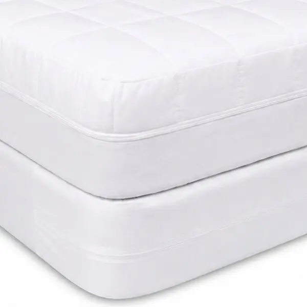 HUDSON PARK COLLECTION Cleanrest My Allergy Pro Zip Off Mattress Pad, Twin