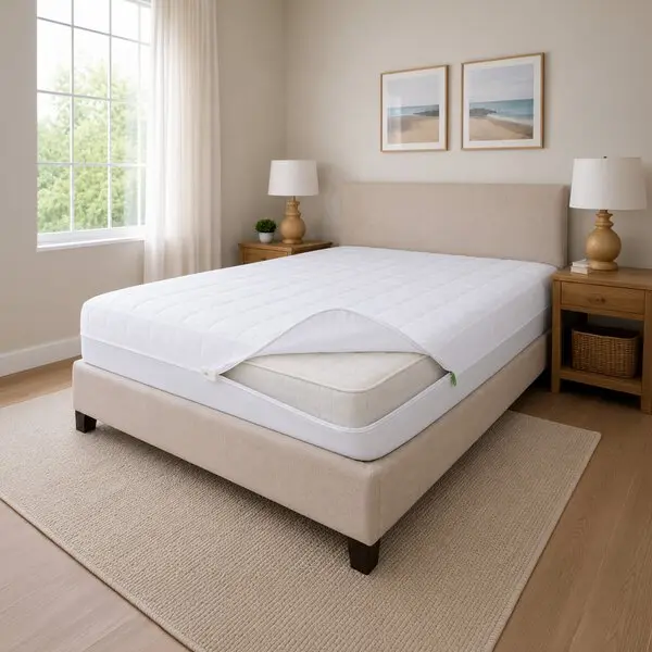 HUDSON PARK COLLECTION Cleanrest My Allergy Pro Mattress Pad, Twin Xl