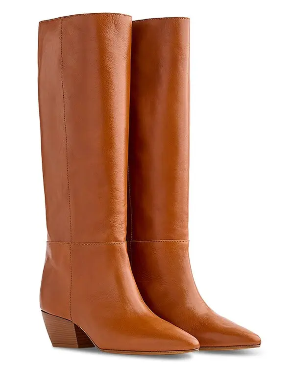 FORTE_FORTE Leather Knee High Boots - Cuoio