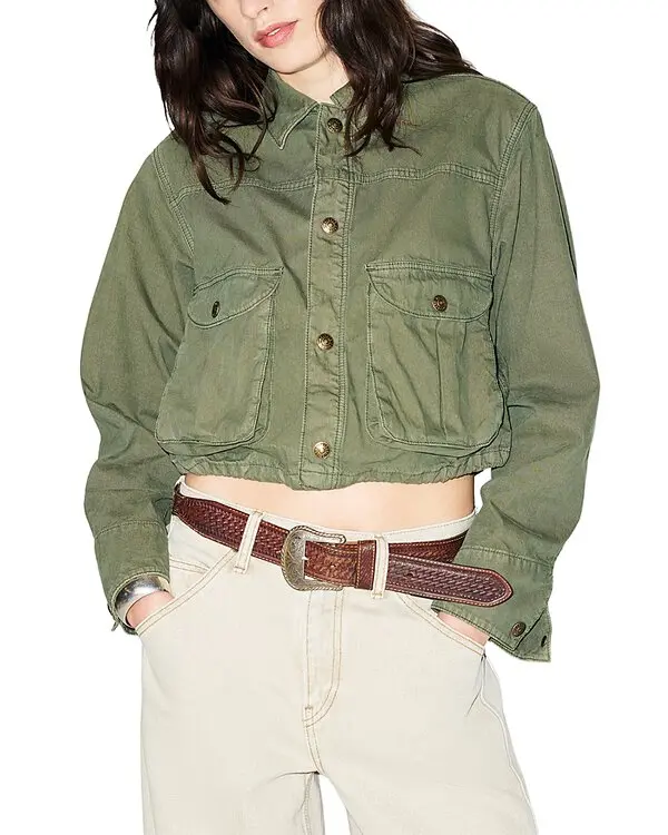 RE/DONE Jessie Cropped Jacket
