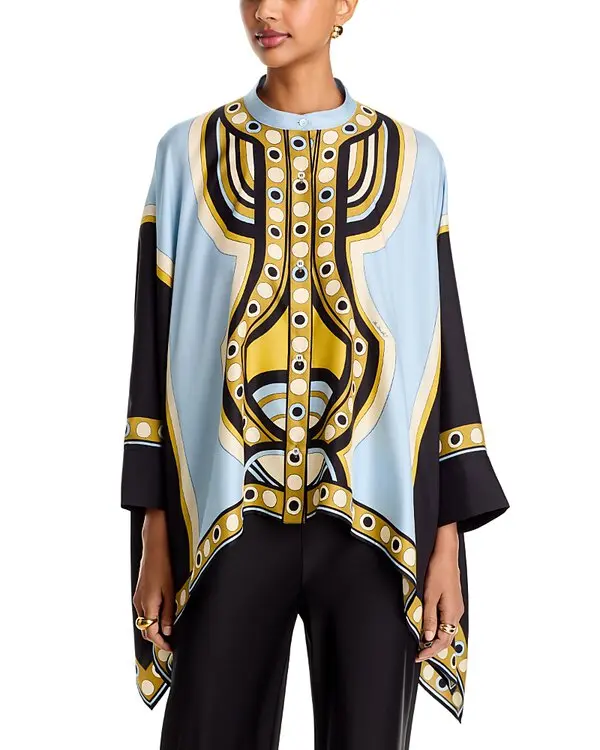 La DoubleJ Foulard Printed Silk Shirt - Sanctuary