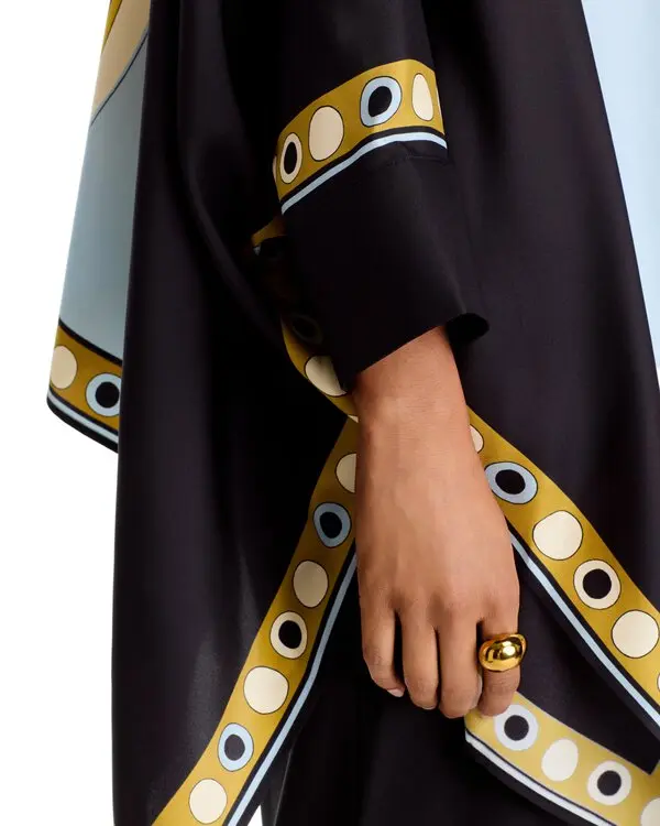 La DoubleJ Foulard Printed Silk Shirt