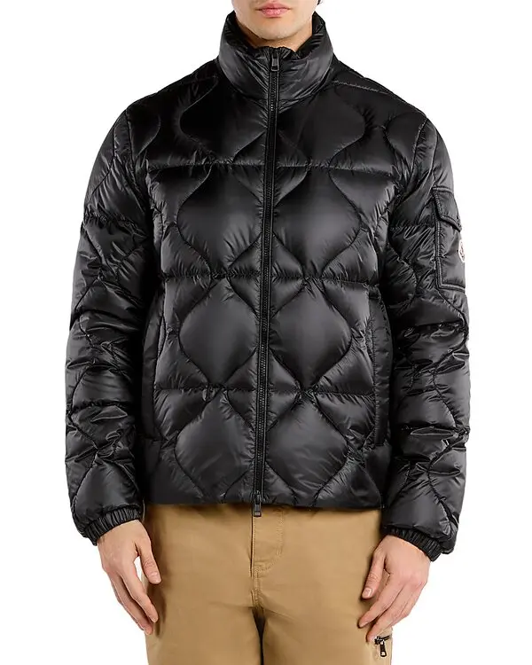 Moncler Asurel Quilted Down Puffer Jacket - Black