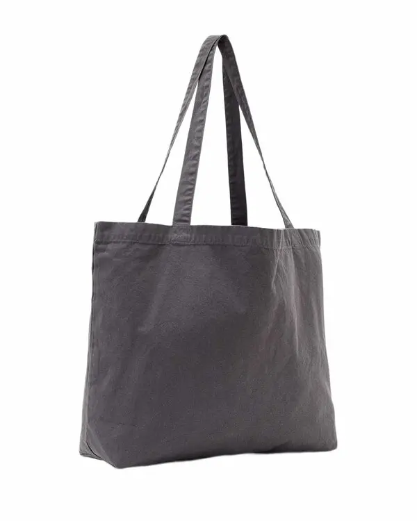 ALLSAINTS Backstage Cotton Logo Tote Bag