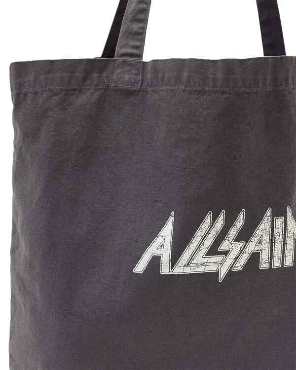 ALLSAINTS Backstage Cotton Logo Tote Bag