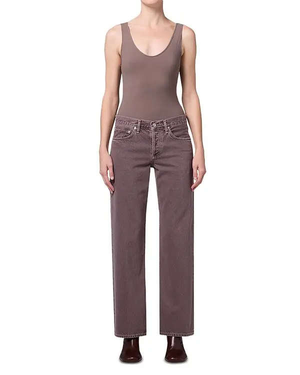 AGOLDE High Rise Loose Jeans