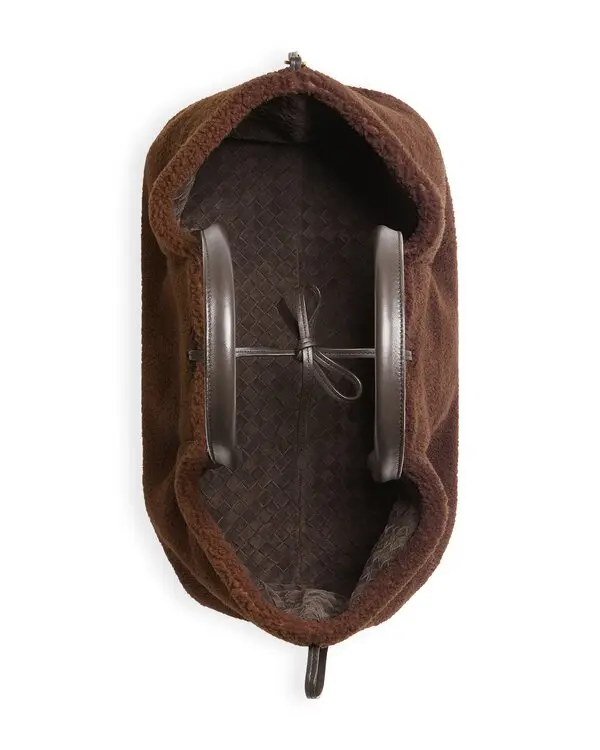 Bottega Veneta Large Pinacoteca Reversible Suede & Shearling Tote