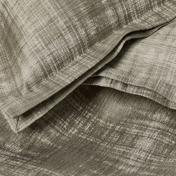 HUDSON PARK COLLECTION Textured Plaid King Sham Set Exclusive