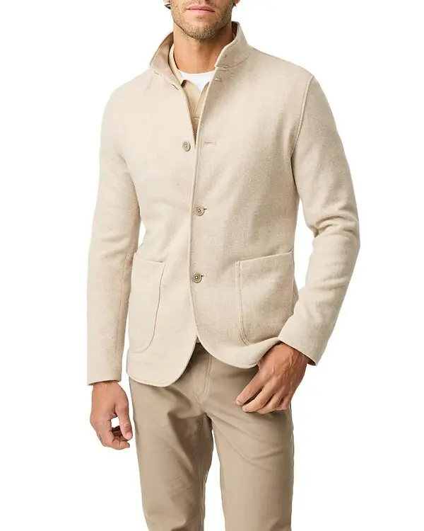 Rodd & Gunn Lfredton Place Wool Blend Topcoat - Natural
