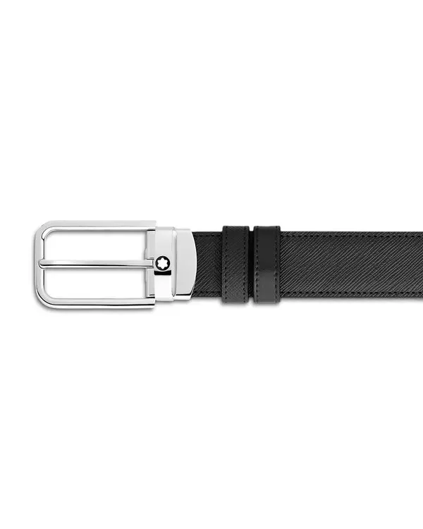 Montblanc Reversible Rectangle Buckle Belt