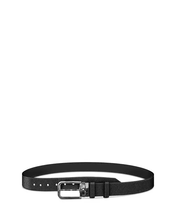 Montblanc Reversible Rectangle Buckle Belt