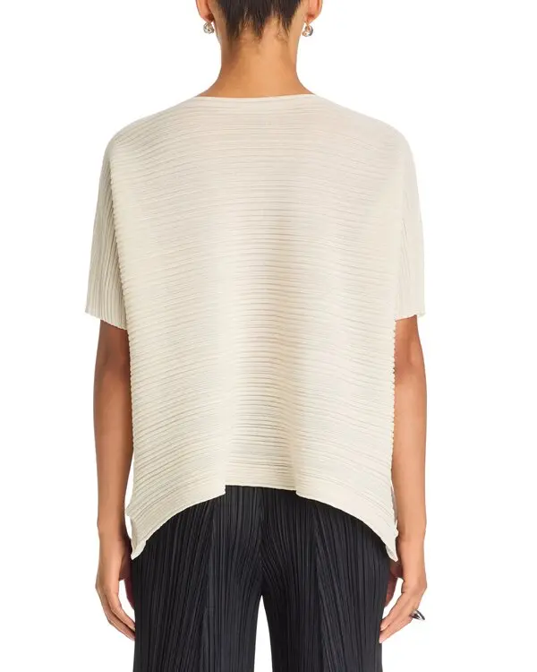 Issey Miyake Paper Bounce Knit Top