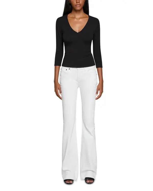 EB DENIM Maria Mid Rise Slim Bootcut Jeans