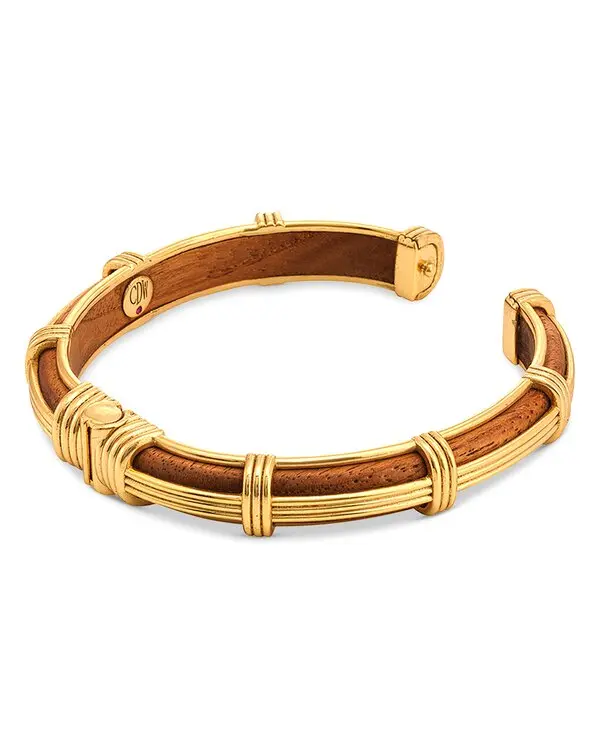 CAPUCINE DE WULF Gaia Petite Bangle Bracelet - Teak