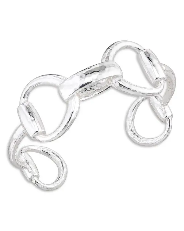 CAPUCINE DE WULF Equestrian Snaffle Bit Cuff Bracelet
