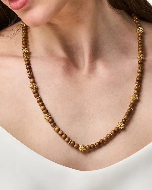 CAPUCINE DE WULF Berry Beaded Strand Necklace, 24