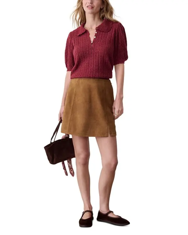 Marine Layer Sophie Collared Sweater
