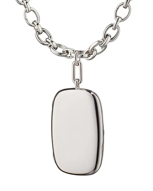 Monica Rich Kosann Finn Audrey Locket Necklace, 18 - Sterling Silver