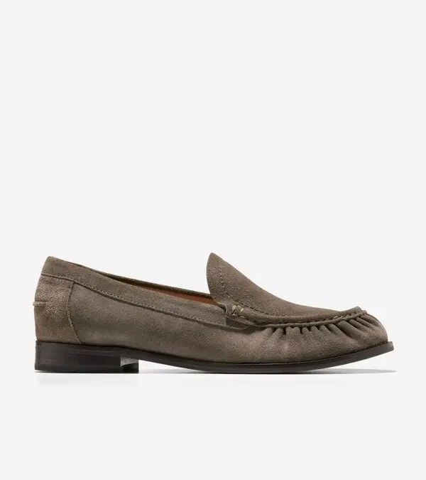 Cole Haan Dreya Venetian Loafers - Deep Olive