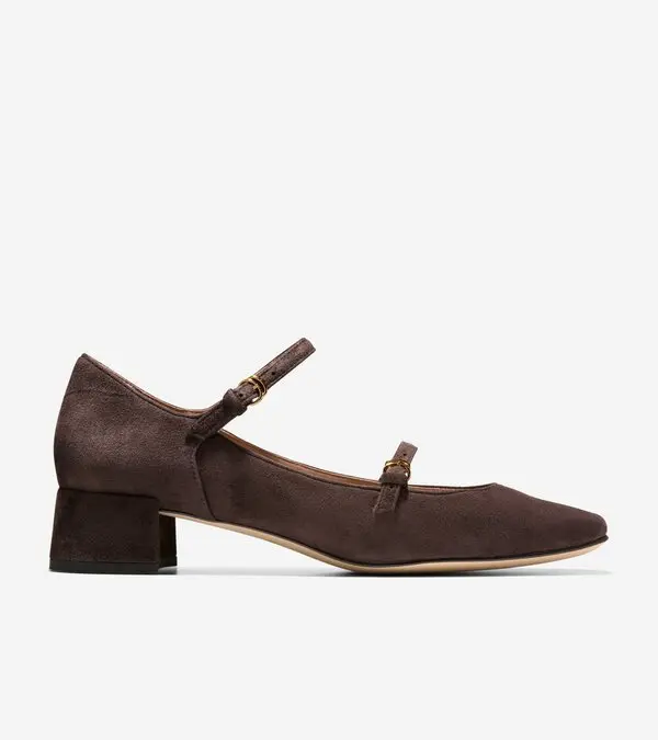 Cole Haan Paxton Mary Jane Pumps - Dark Chocolate