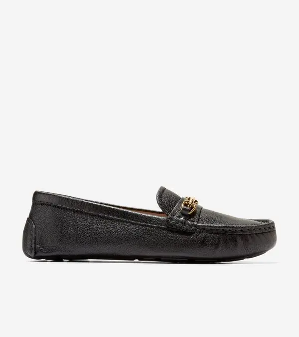 Cole Haan Emeryn Horsebit Driving Shoes - Black