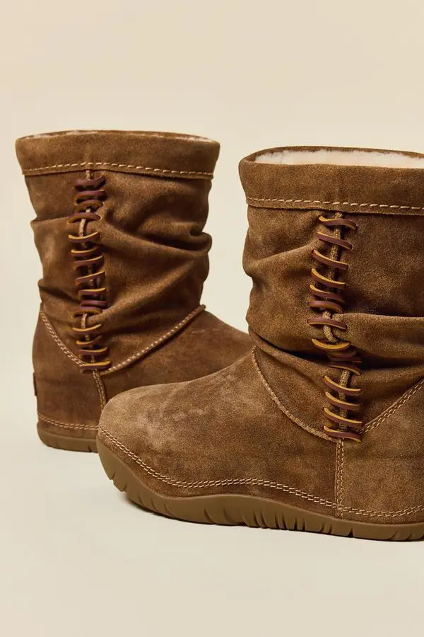 UGG Bucked Suede Boots - Chestnut