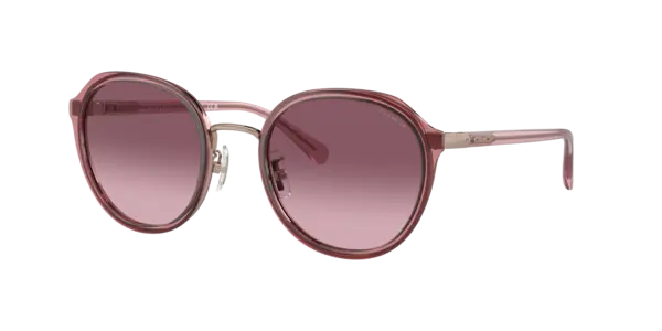 COACH Oval Sunglasses - Berry Gradient