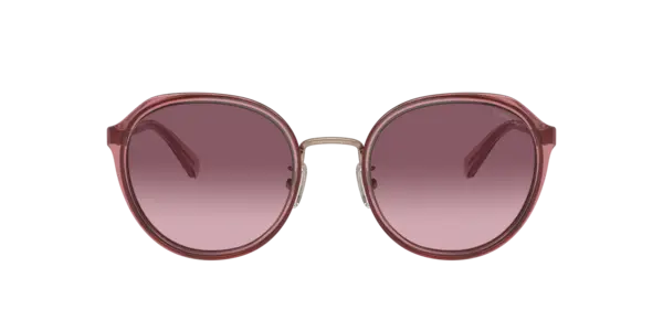 COACH Oval Sunglasses - Berry Gradient