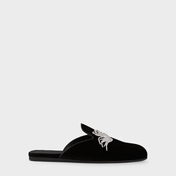 GIUSEPPE ZANOTTI Moritz Slipper - Black