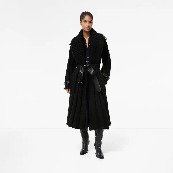Burberry Wool Mohair Silk Coat