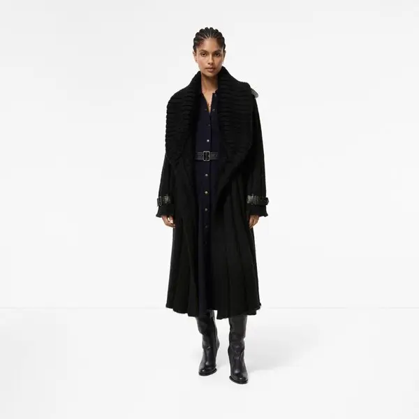 Burberry Wool Mohair Silk Coat