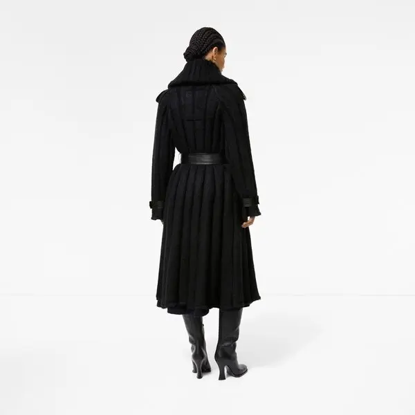 Burberry Wool Mohair Silk Coat