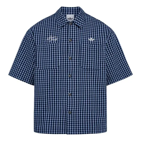 Adidas Og Shirt Asia Sizing 'night Indigo Clear Sky