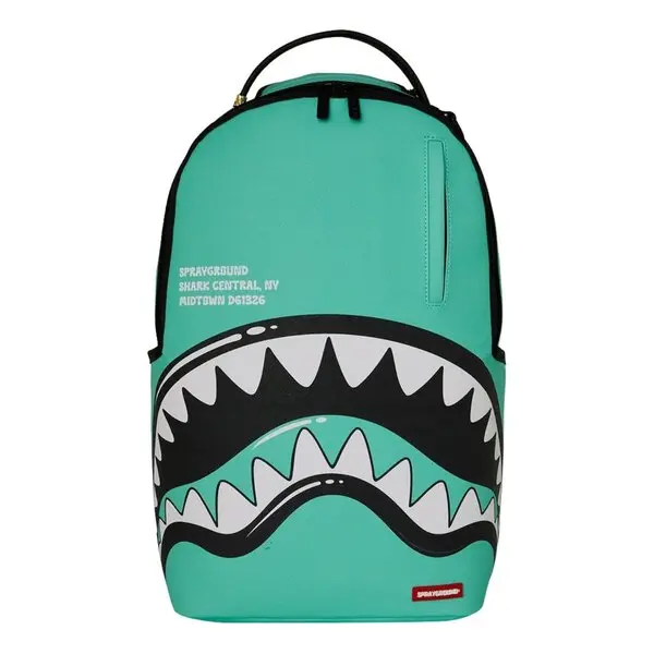 SPRAYGROUND Shark Central Bubble Shark Backpack - Teal