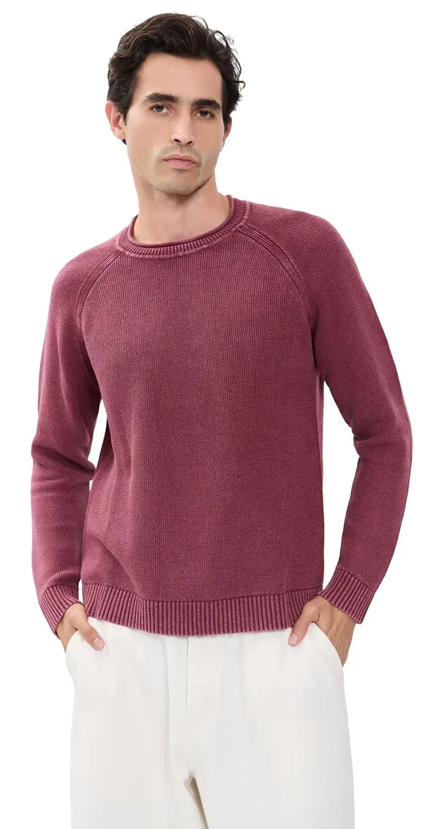 Marine Layer Garment Dye Roll Neck Sweater