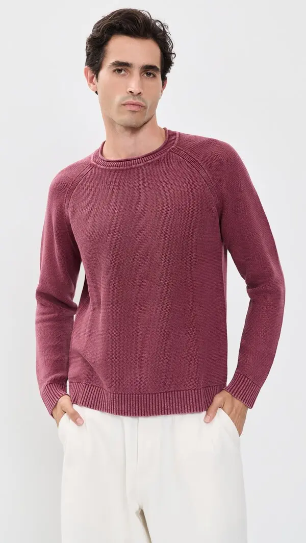 Marine Layer Garment Dye Roll Neck Sweater