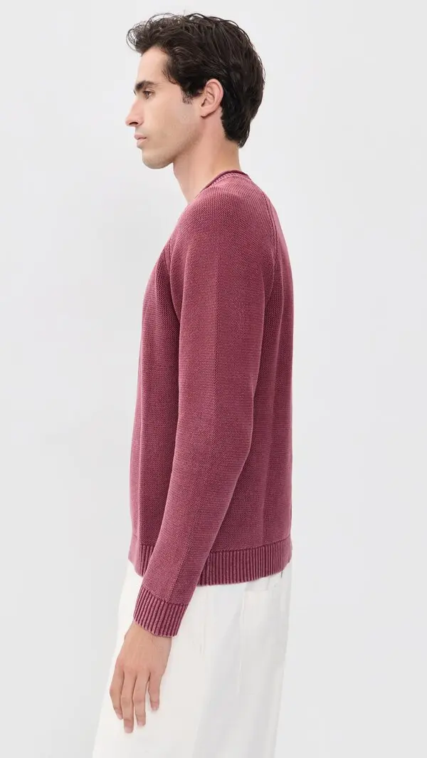 Marine Layer Garment Dye Roll Neck Sweater