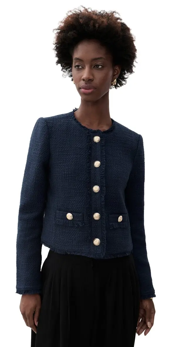 Cinq À Sept Christie Jacket - Navy