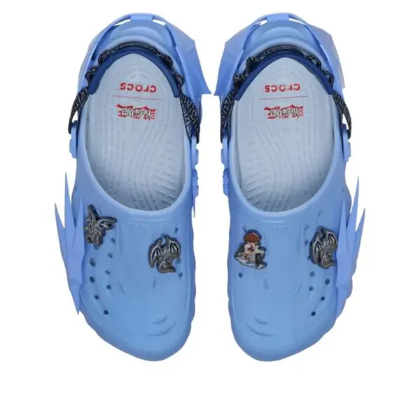 CROCS X Yu-gi-oh! Classic Echo Clog 'blue-eyes White Dragon
