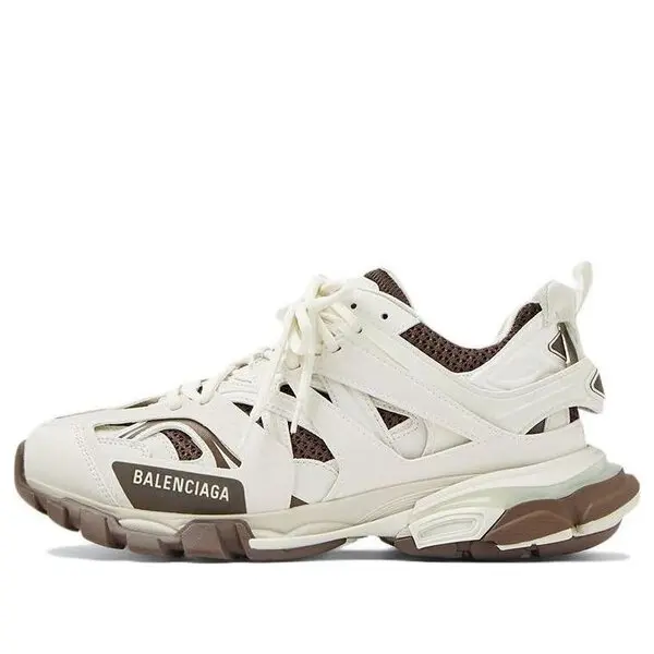 Balenciaga Track 1.0 Sneakers 'white Brown - White/brown