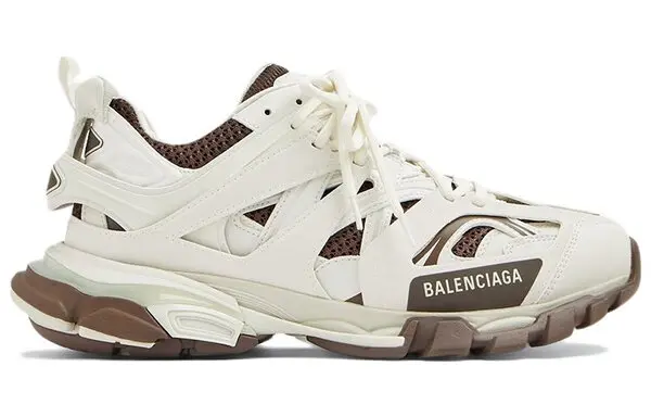 Balenciaga Track 1.0 Sneakers - White/brown