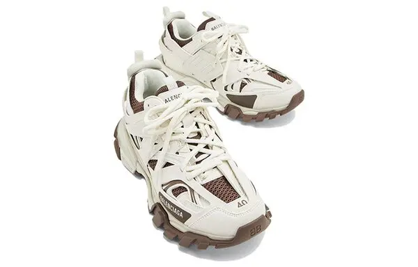 Balenciaga Track 1.0 Sneakers - White/brown