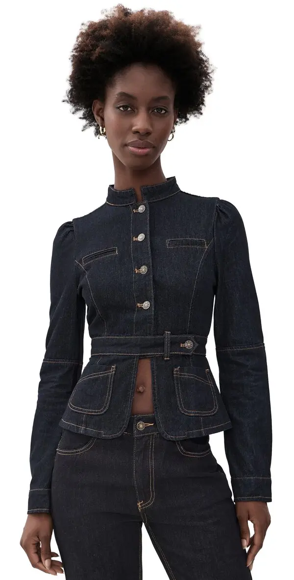 Lioness Brooklyn Denim Jacket - Indigo