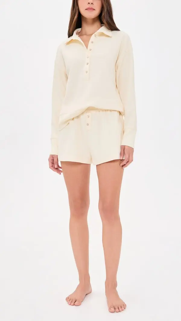 NEGATIVE Waffle Knit Shorts
