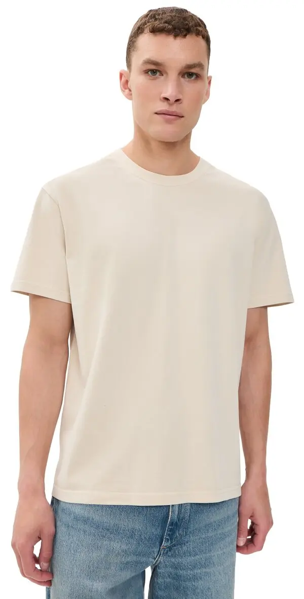 Marine Layer Relaxed Cloud 9 Jersey Tee - Whitecap