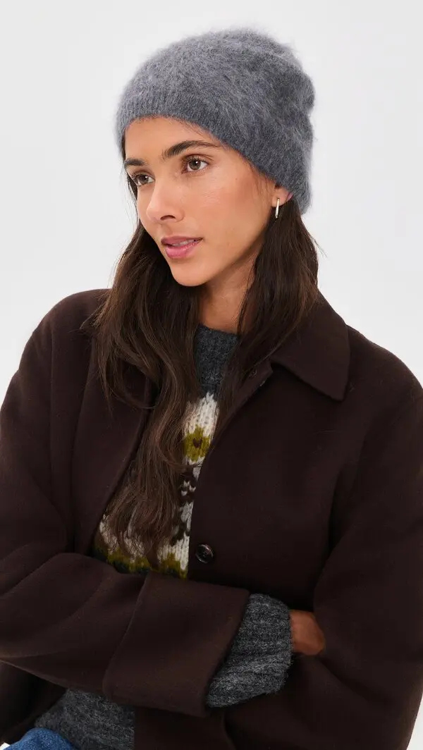LISA YANG Brushed Cashmere Beanie